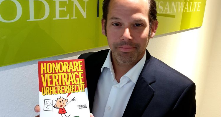 Martin Boden Mitautor ICOM-Ratgeber "Honorare Verträge Urheberrecht"